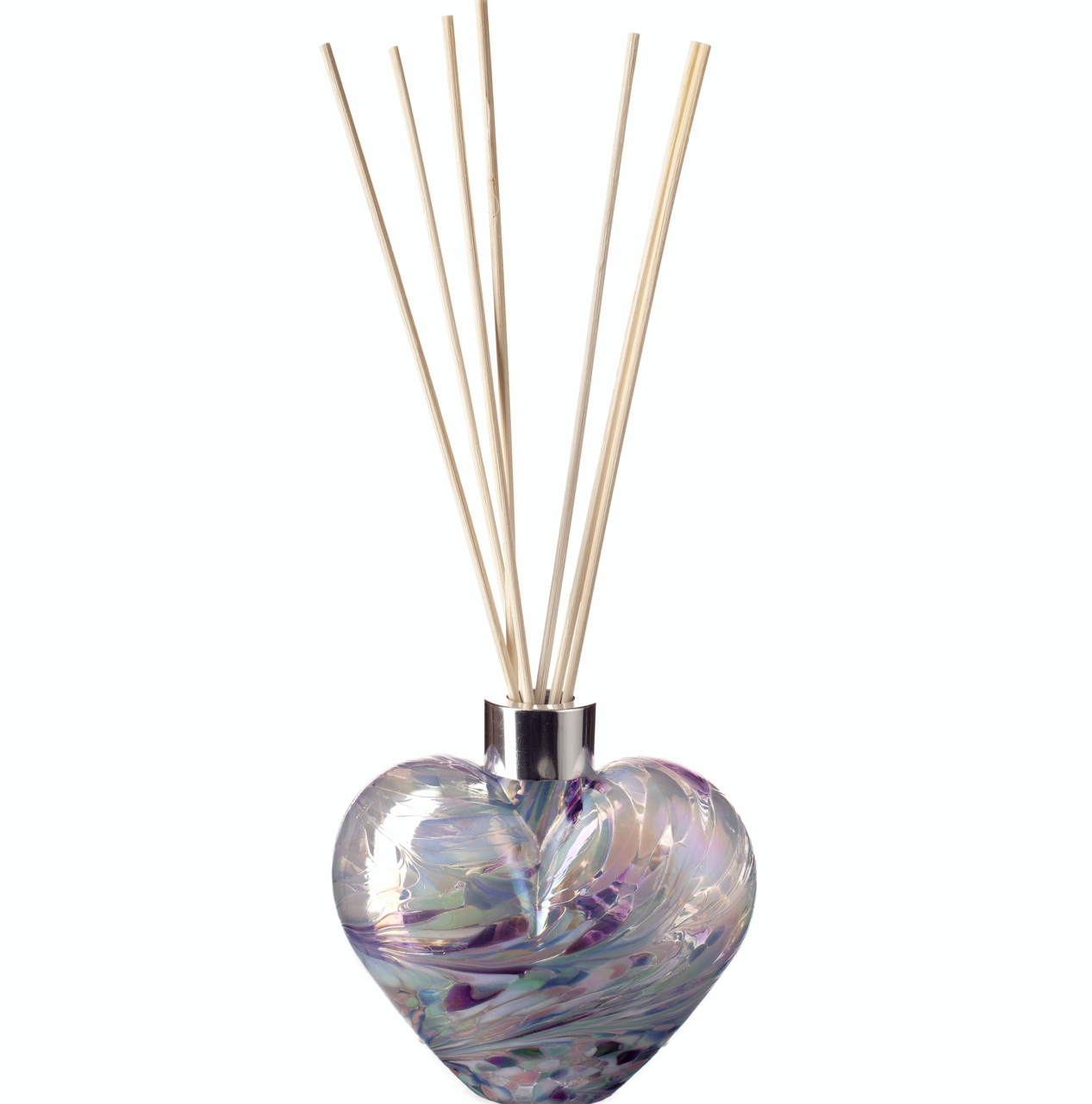 Heart Reed Diffuser - Pink, Blue & Purple – World of Glass